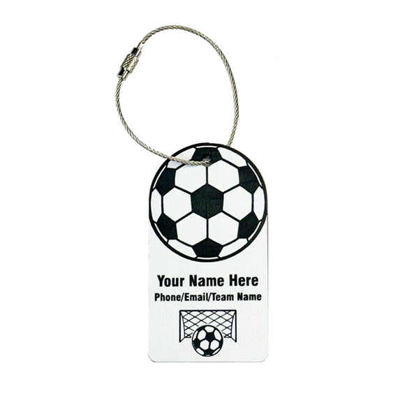 Personalized Soccer Gear Bag Name Tag - YourBagTag