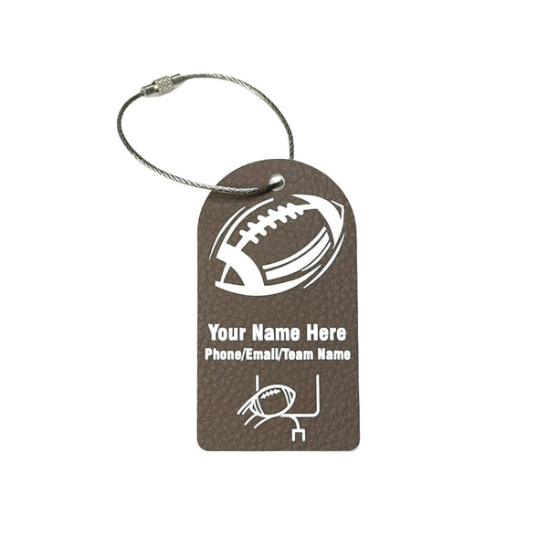 Personalized Football Gear Bag Tag - YourBagTag