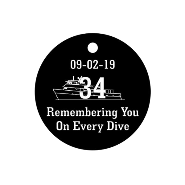 MV Conception Memorial Scuba Tag - YourBagTag